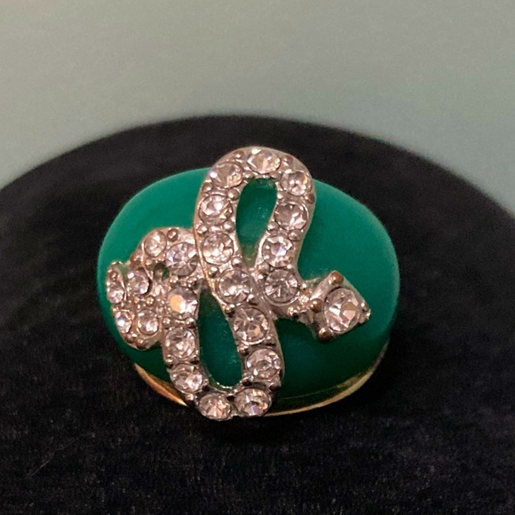 Kenneth Jay Lane | Jewelry | Kenneth Jay Lane Faux Jade Rhinestone ...